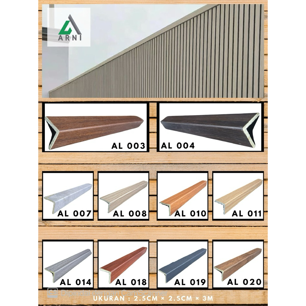 Jual Siku Wallpanel | Siku penutup panel pvc | Siku wpc panel | Shopee ...