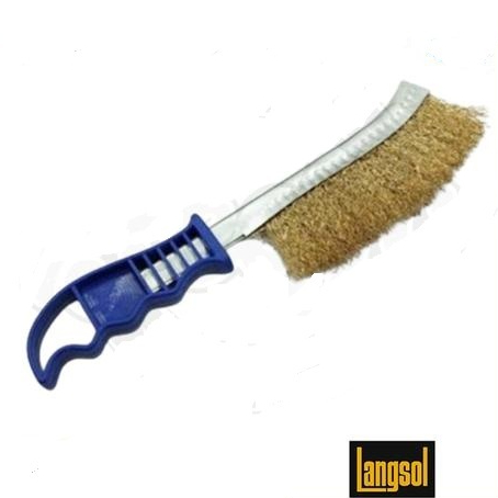 Jual Sikat Las Kawat Kuningan Sikat Besi 240mm Sikat Mesin | Shopee ...