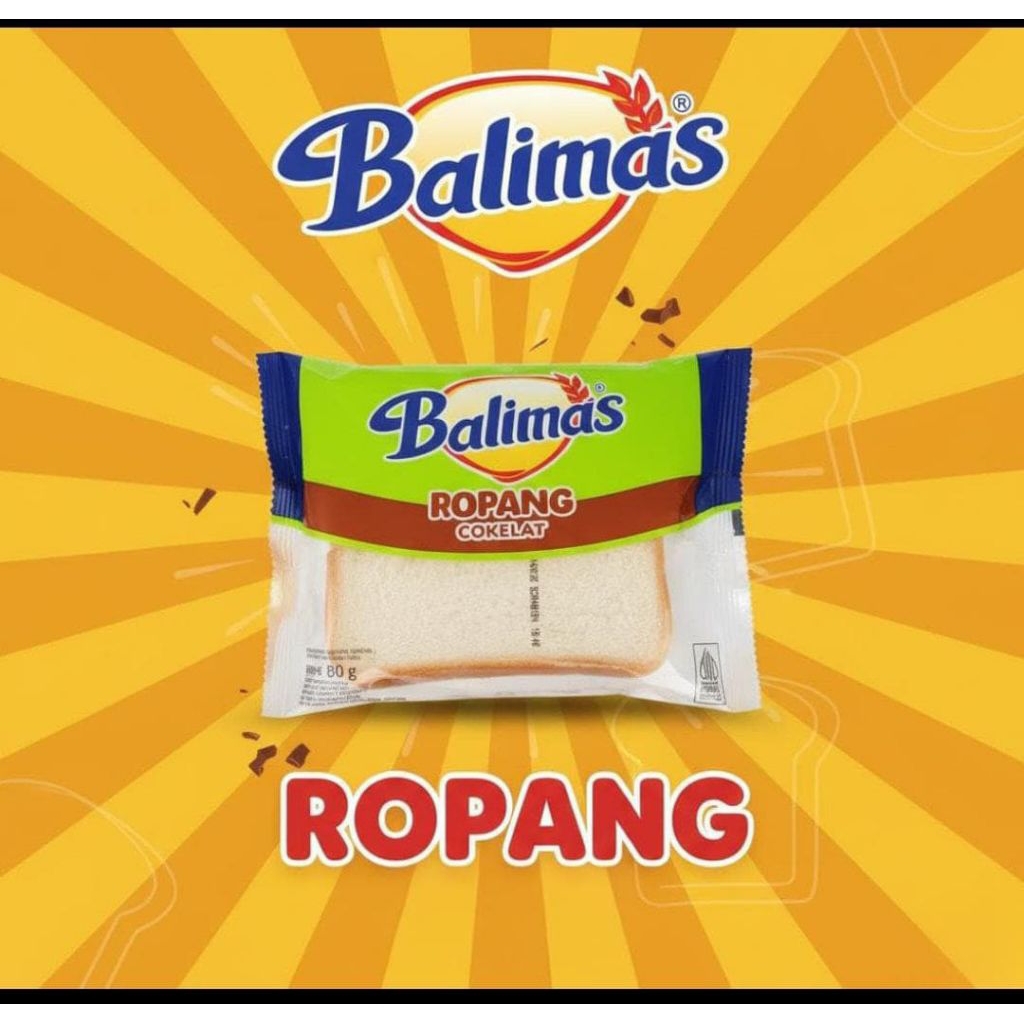 Jual (1 Dus/60 Pcs) ROTI PANGGANG BALIMAS VARIAN RASA / BALIMAS ROPANG ...