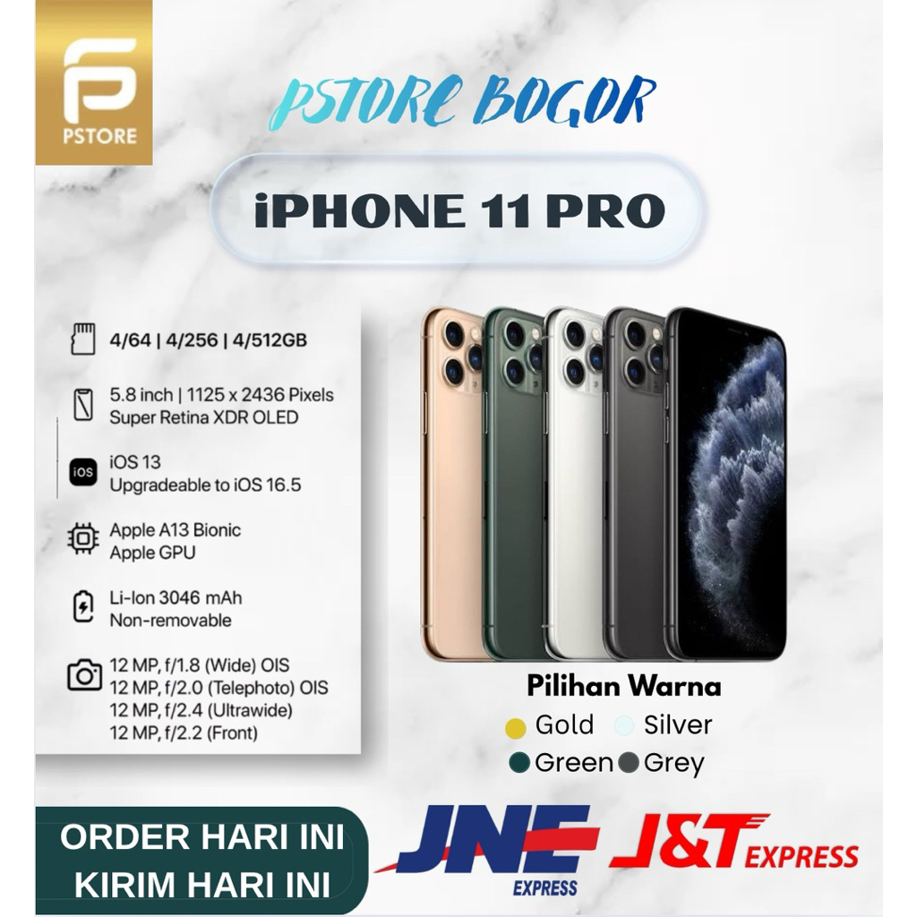Jual IP 11 PRO 64/256 GARANSI INTERNASIONAL | Shopee Indonesia