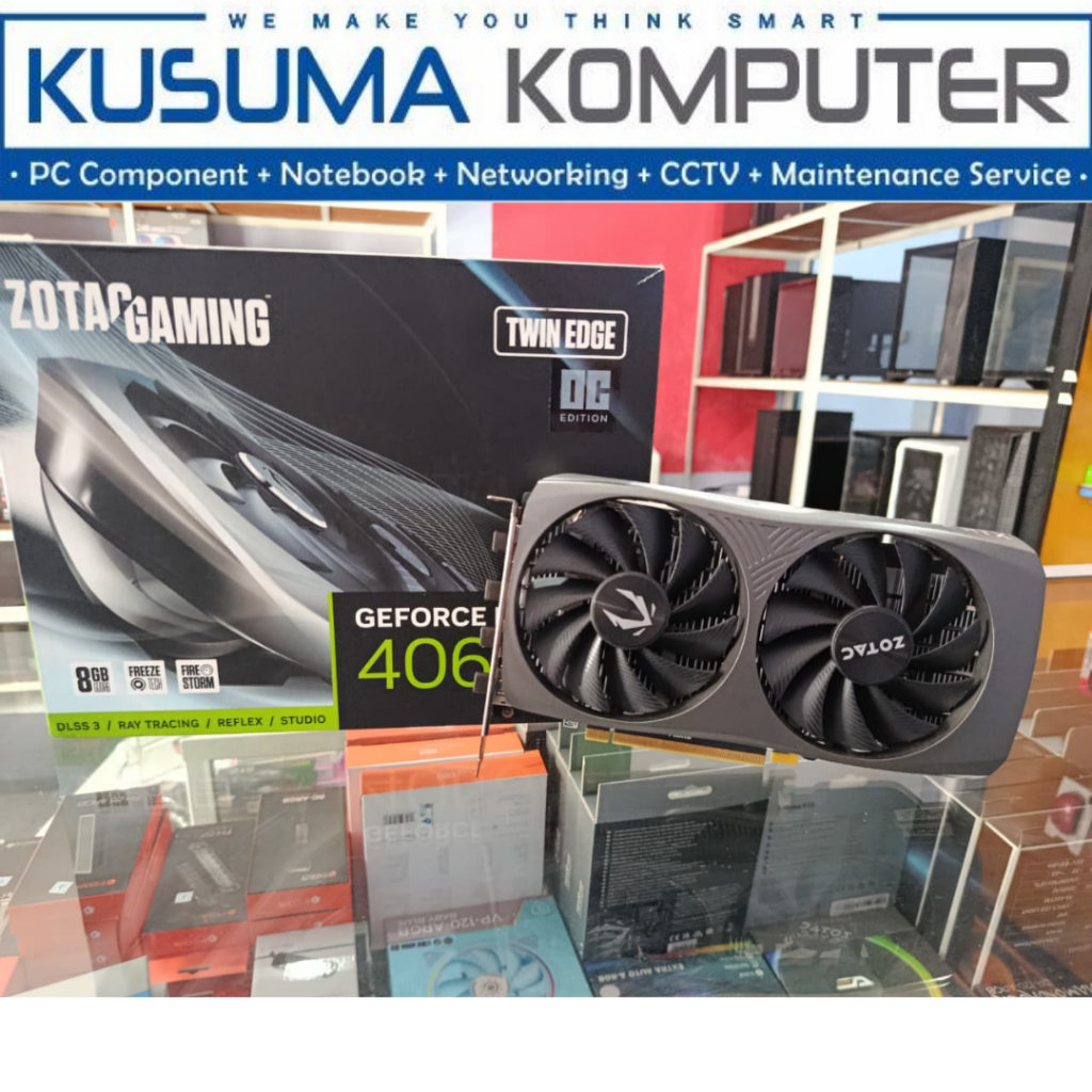 Jual VGA Zotac RTX 4060 8GB OC bekas Garansi resmi 2027 | Shopee Indonesia