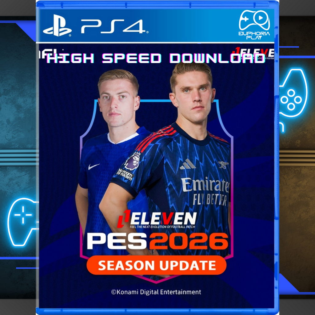 Jual EFOOTBALL PES 2026 PS4 HEN – Eleven Patch Summer Edition | Full Update Datapack 7.08 ...