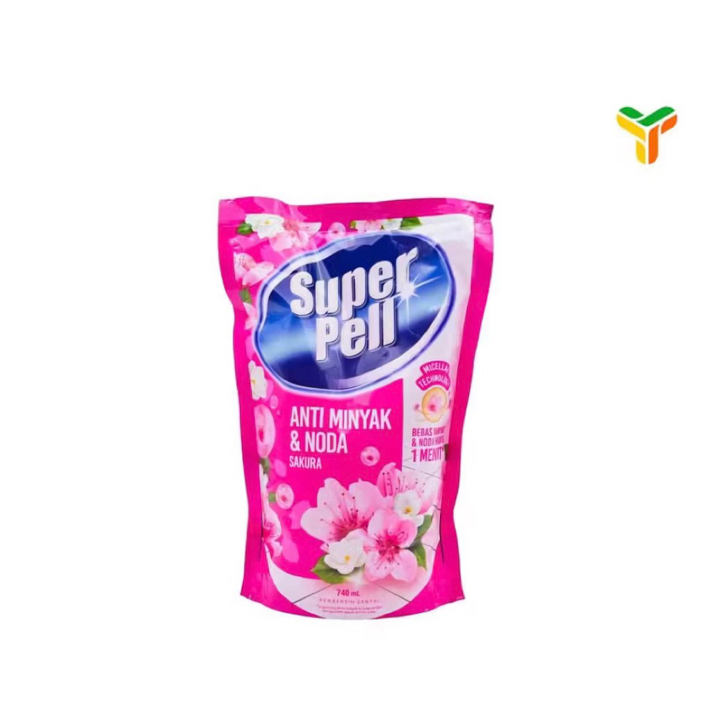 Jual Super Pel anti minyak dan noda - Varian sakura 740ML | Shopee ...