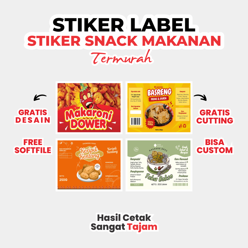 Jual STIKER PERSEGI PANJANG VARIAN TERBAIK DESAIN / STIKER / STICKER ...