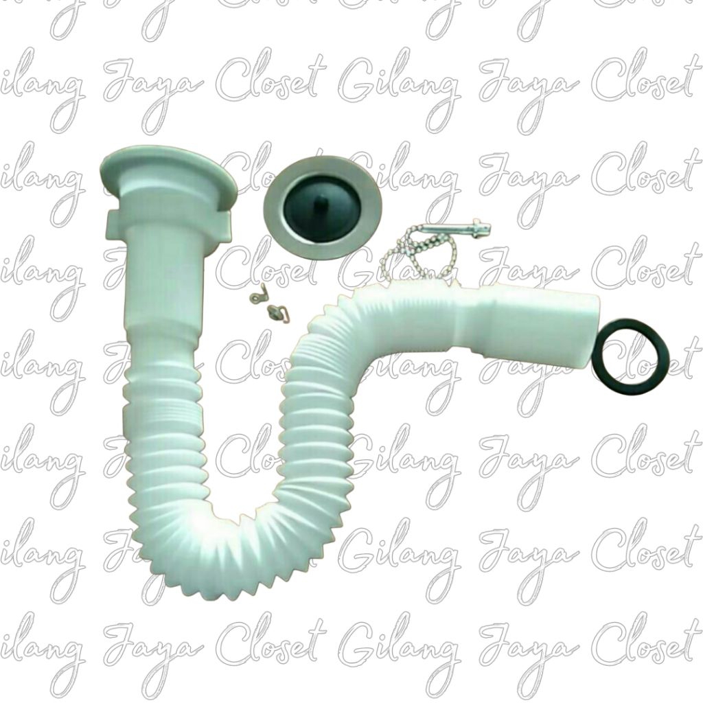 Jual Selang Tarik Spiral Westafel Cucian Tangan -Selang Air Limbah Sink ...