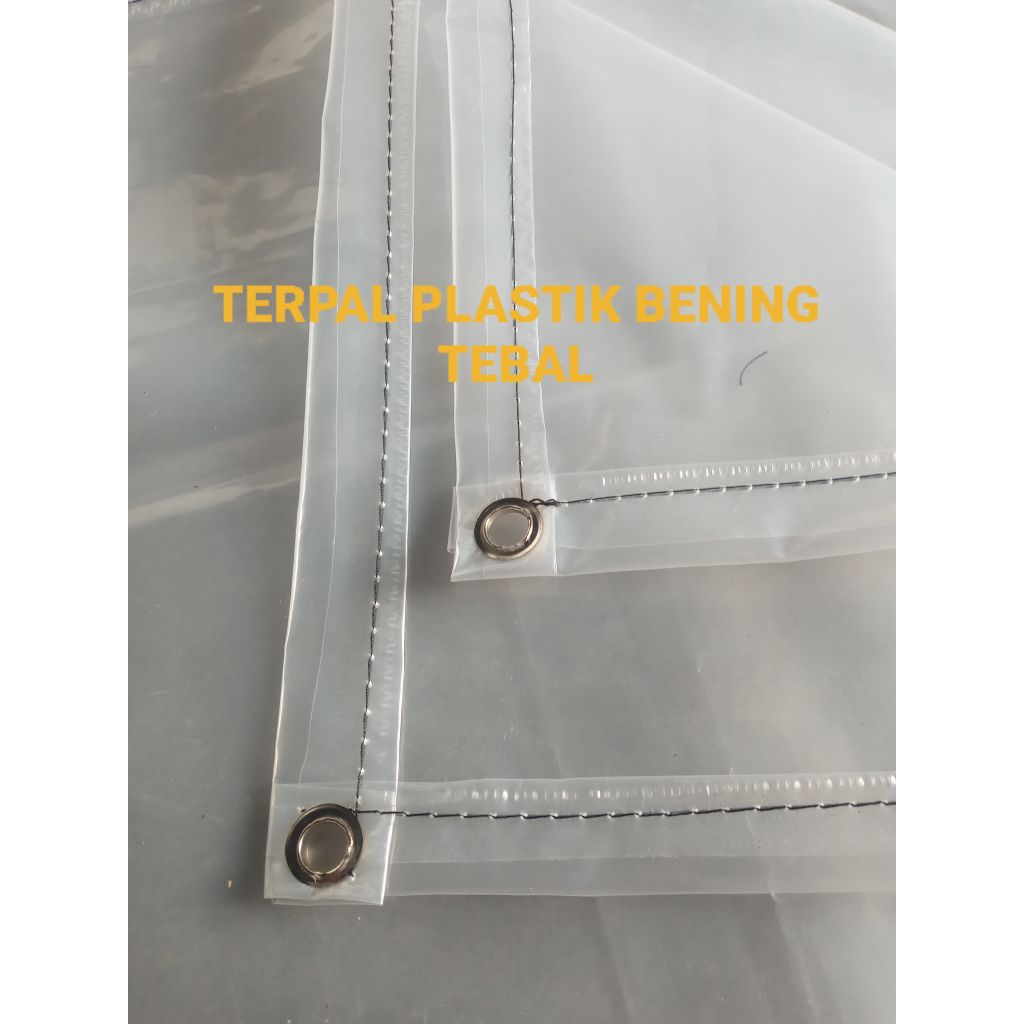 Jual Terpal Plastik Bening TEBAL Ukuran 2x2 2x3 2x4 Meter - Terpal ...
