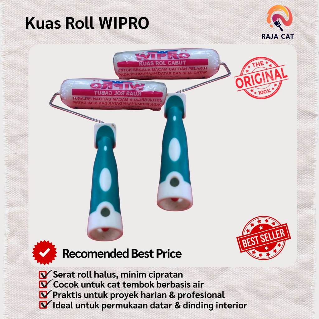Jual Kuas Roll Cat Wipro Original | Shopee Indonesia