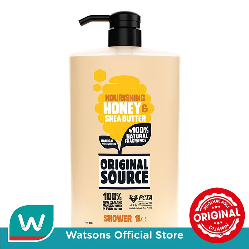 Jual Original Source Body Wash Honey & Shea Butter 1L | Shopee Indonesia