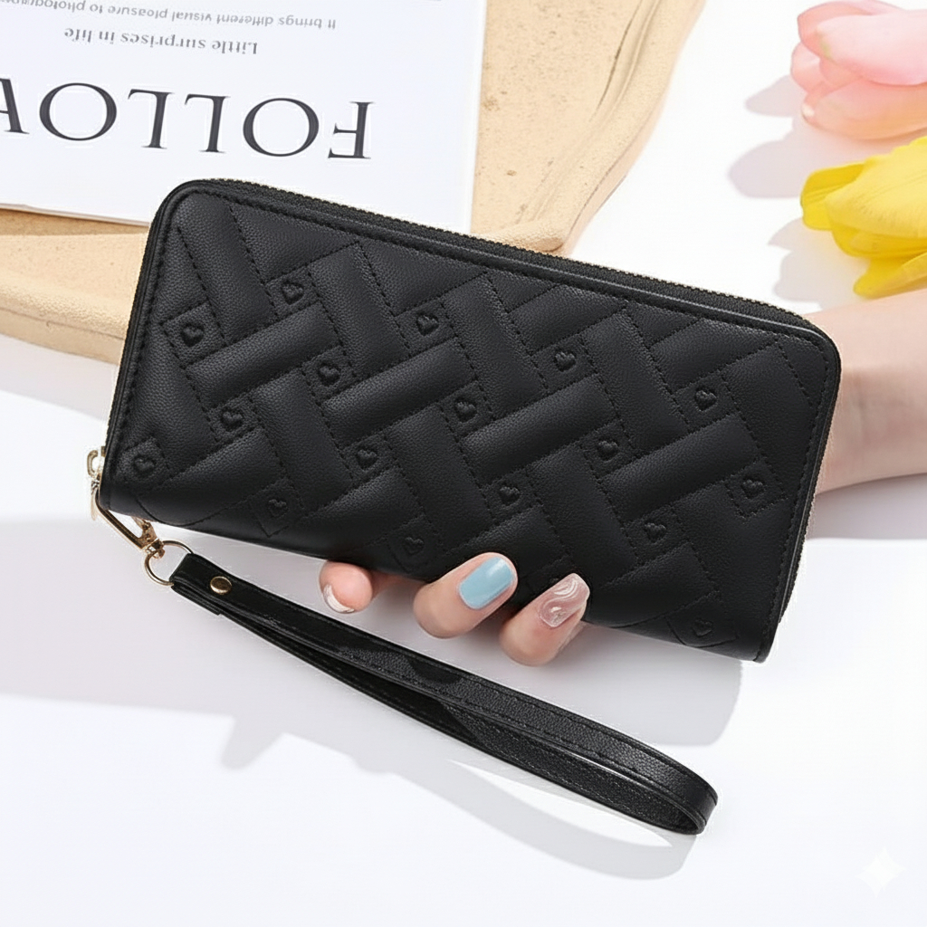 Jual Dompet Panjang Wanita Terbaru Bahan Halus / Dompet wanita Model ...