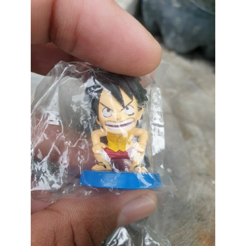 Jual Original Figure Mini Big Head Luffy - One Piece | Shopee Indonesia