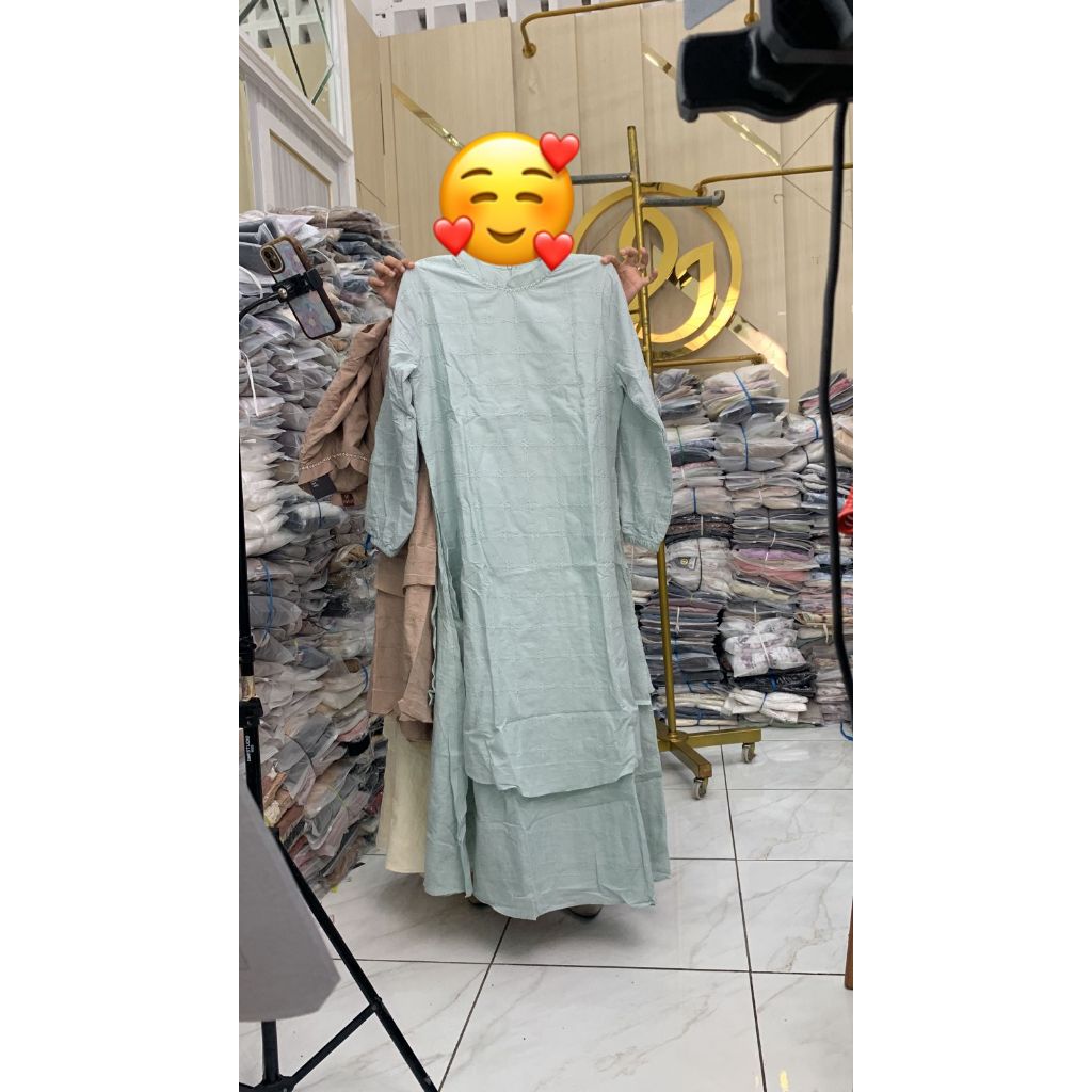 Jual SARI FASHION PO 423 SERINA DRES MALAY KATBIR TERBARU | Shopee ...