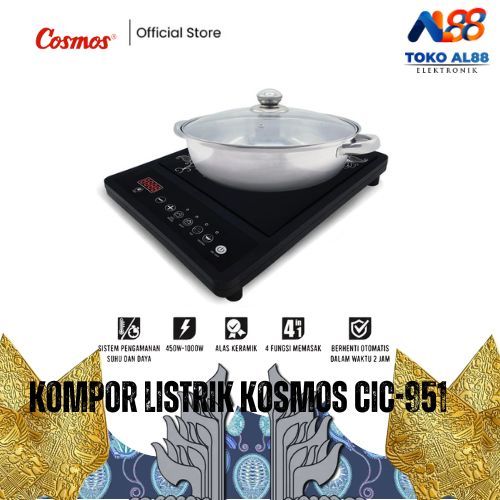 Jual Kompor Induksi Listrik Cosmos CIC 951 / Cosmos Stove | Shopee ...