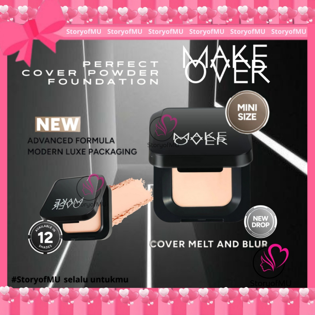 Jual StoryofMU NEW! MAKE OVER Perfect Cover Powder Foundation MINI ...