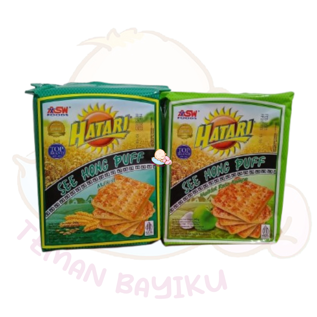 Jual Hatari See Hong Puff 245gr Malkist Original Kelapa Krekers ...