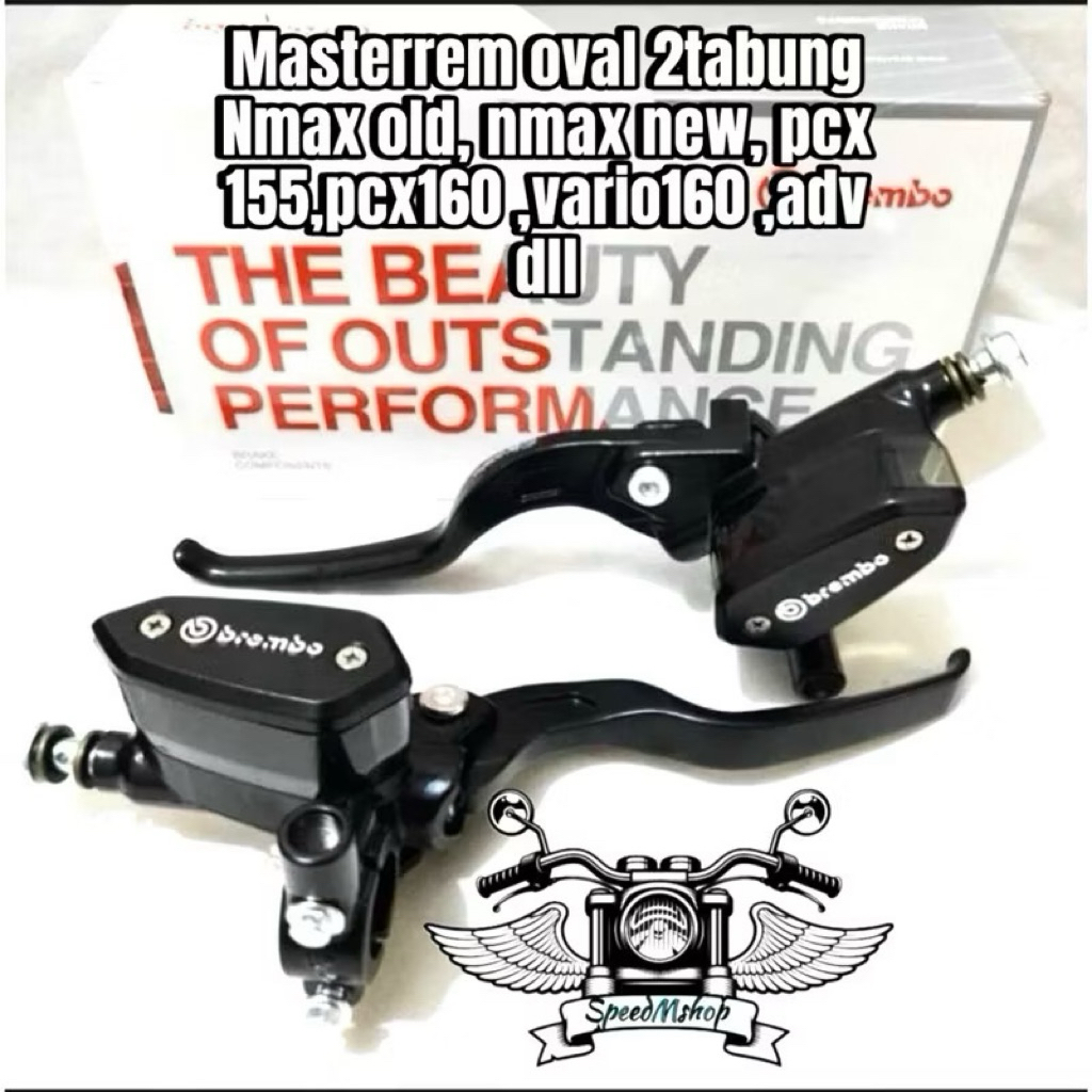 Jual MASTER REM 2 TABUNG OVAL MASTER REM BREM UNTUK MOTOR NMAX PCX ADV ...