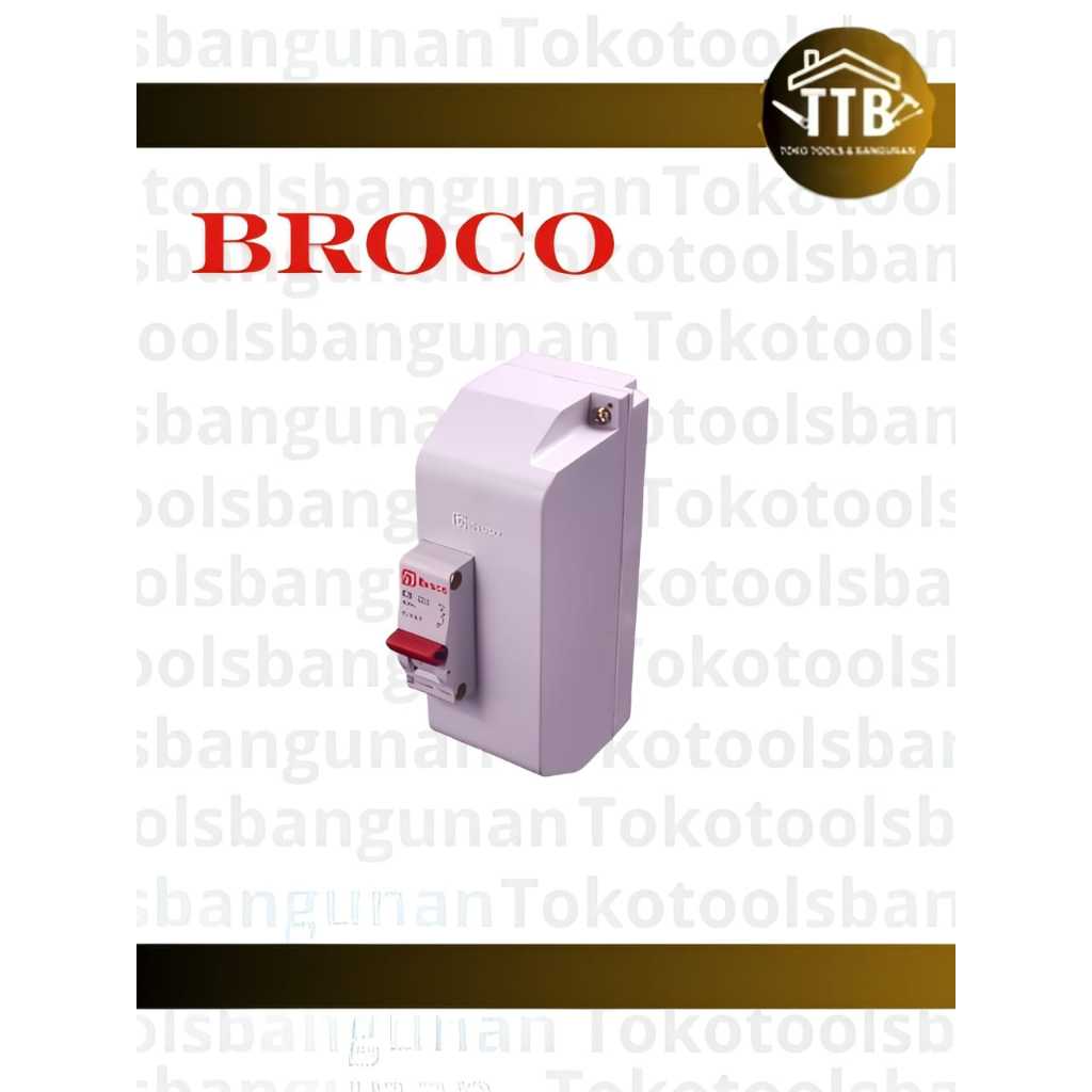 Jual Box MCB 1 Group Outbow Abu-Abu 17101 Broco | Shopee Indonesia