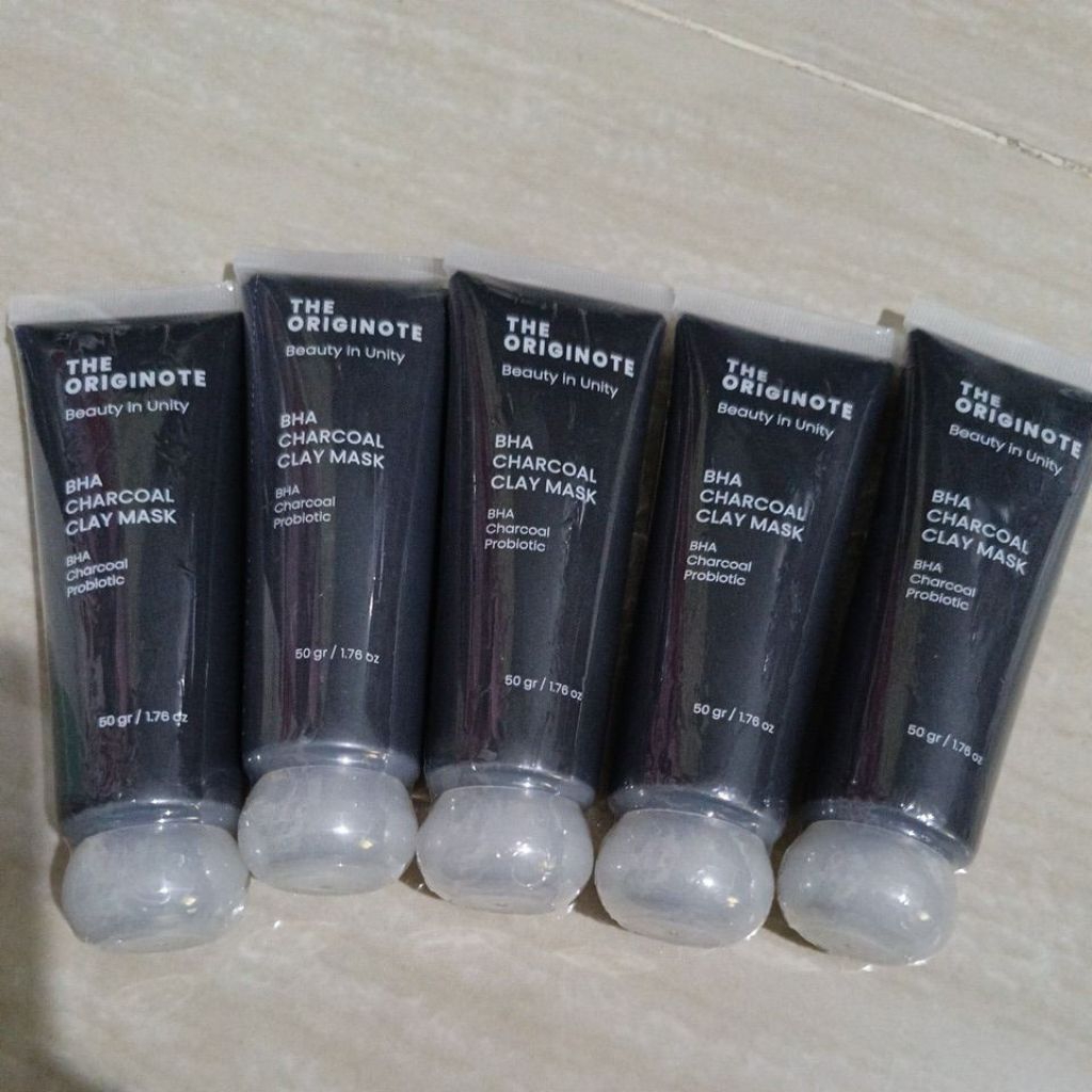 Jual Charcoal Clay Mask The Originote | Shopee Indonesia
