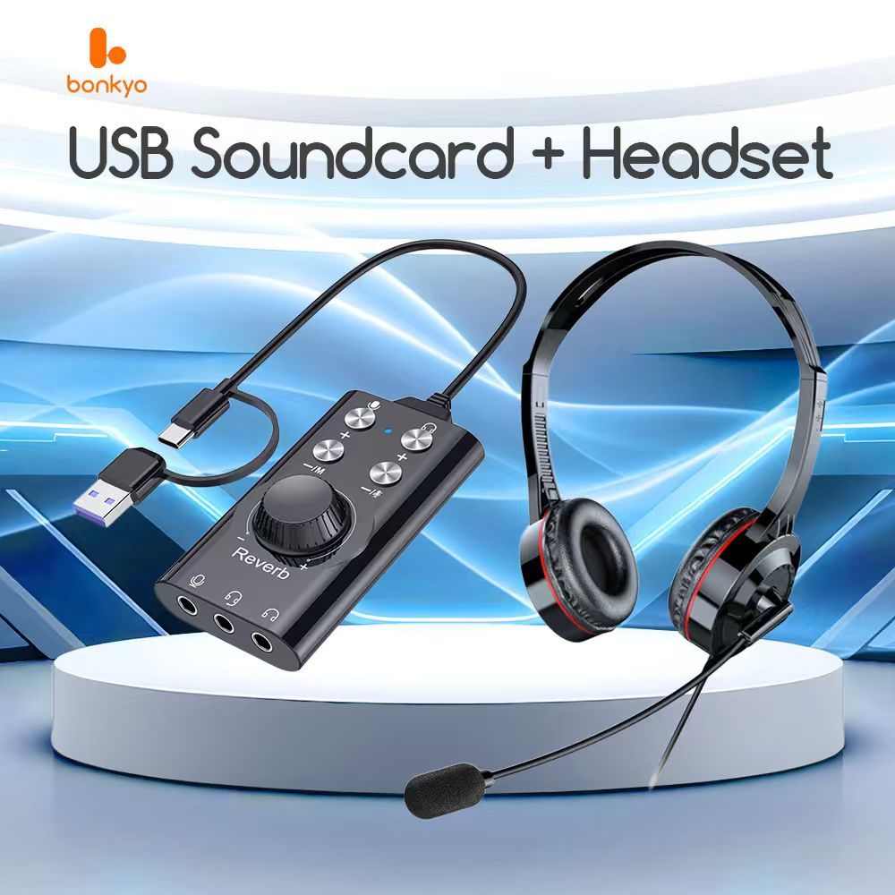 Jual Bonkyo YOUR VOICE BECOMES PRO IN JUST 1 CLICK! BP1032 Sound Card ...