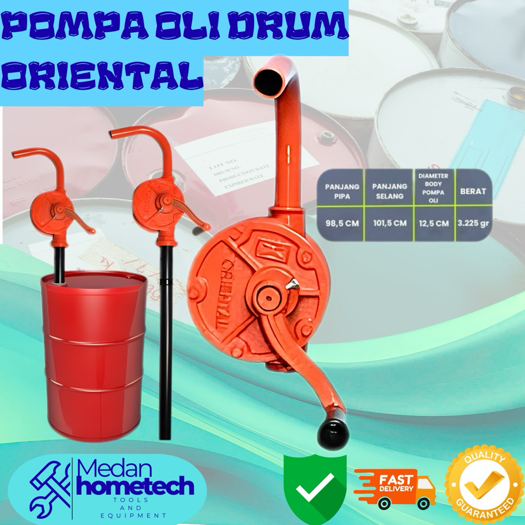 Jual POMPA MINYAK DRUM ATAU DISEBUT POMPA OLI MEREK ORIENTAL ORIGINAL ...