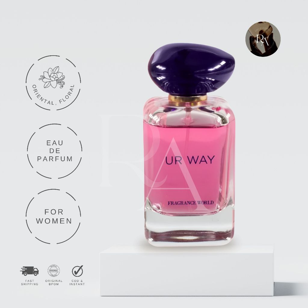 Jual Fragrance World Ur Way EDP for Women - 100 ML | Shopee Indonesia