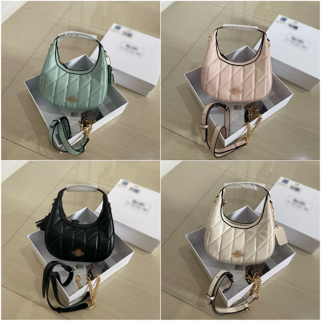 Jual tas wanita coa mini hobo crossbody premium freebox | Shopee Indonesia