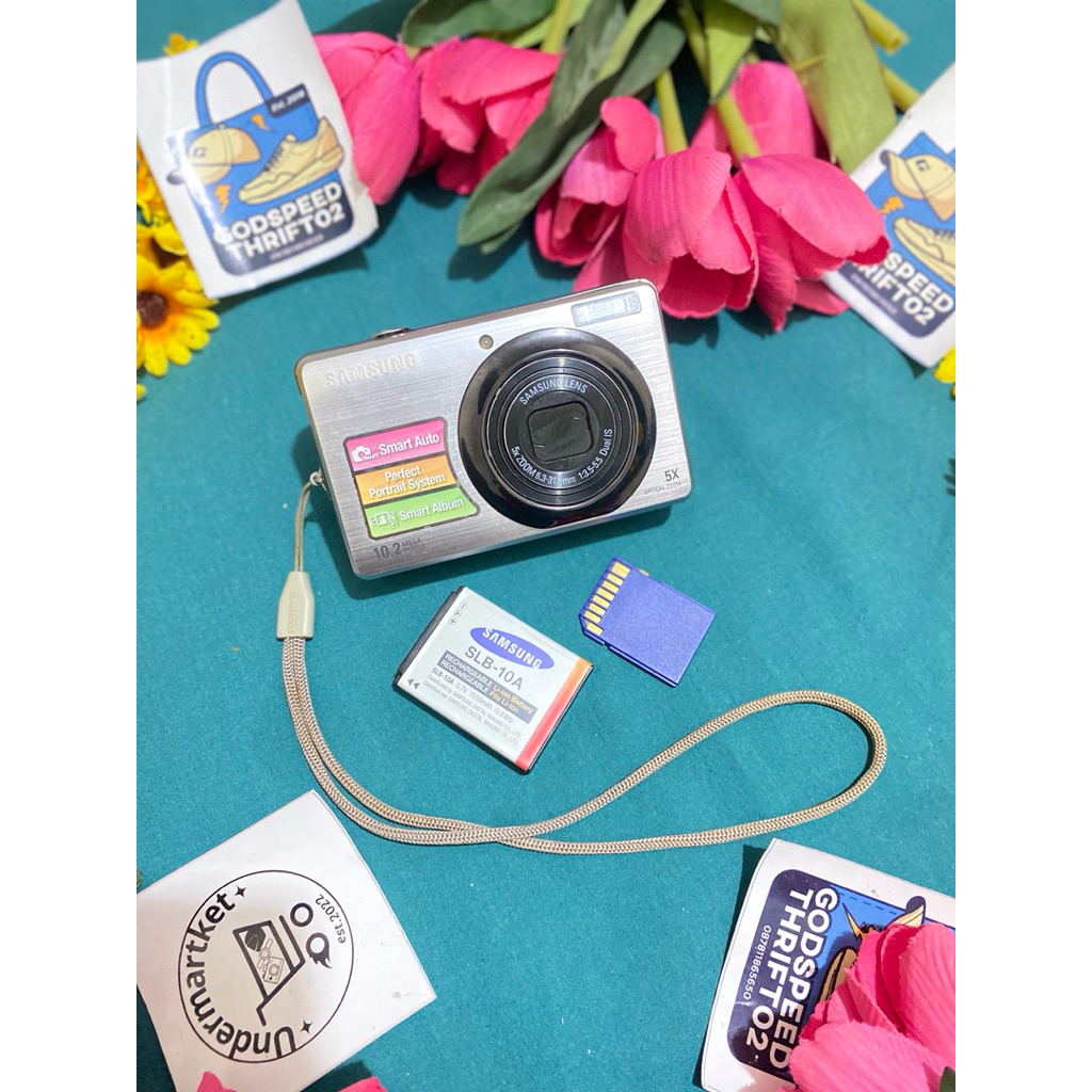 Jual Camera Digital Samsung PL60 Silver series 10.2 MegaPixels 5x ...