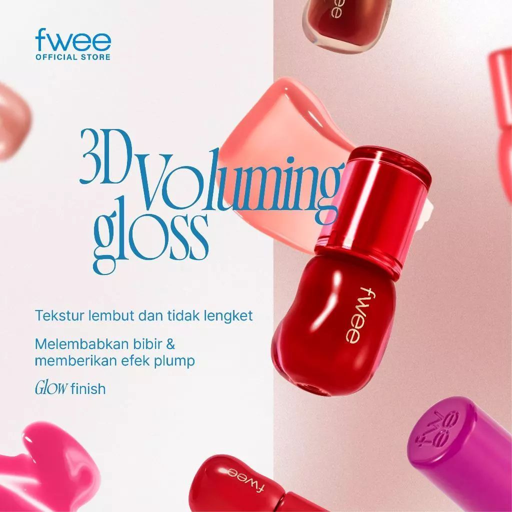 Jual Fwee 3D Voluming Gloss Lip Gloss 17 Shades 5.3g | Shopee Indonesia