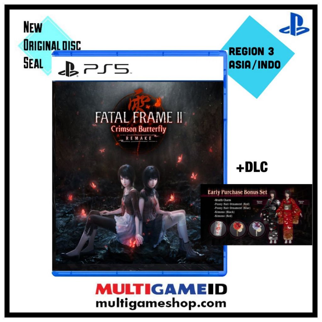 Jual PS5 Fatal Frame II Crimson Butterfly Remake English Asia Version ...