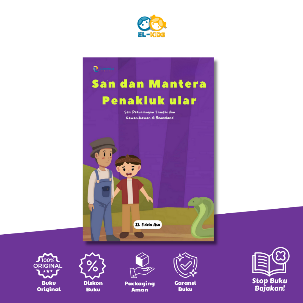 Jual San dan Mantera Penakluk Ular: Seri Petualangan Tamshi dan Kawan ...