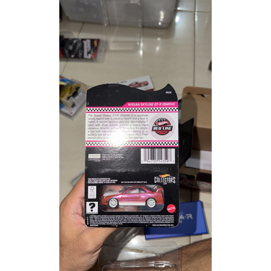 Jual hotwheels rlc r34 pink | Shopee Indonesia