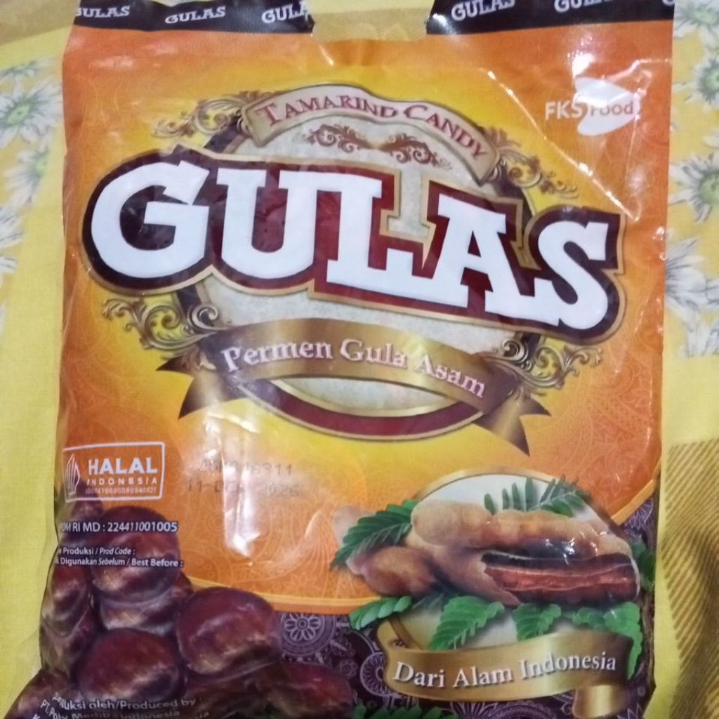 Jual Permen GULAS Bag ( gula asem 125 gir × 50 butir ) | Shopee Indonesia
