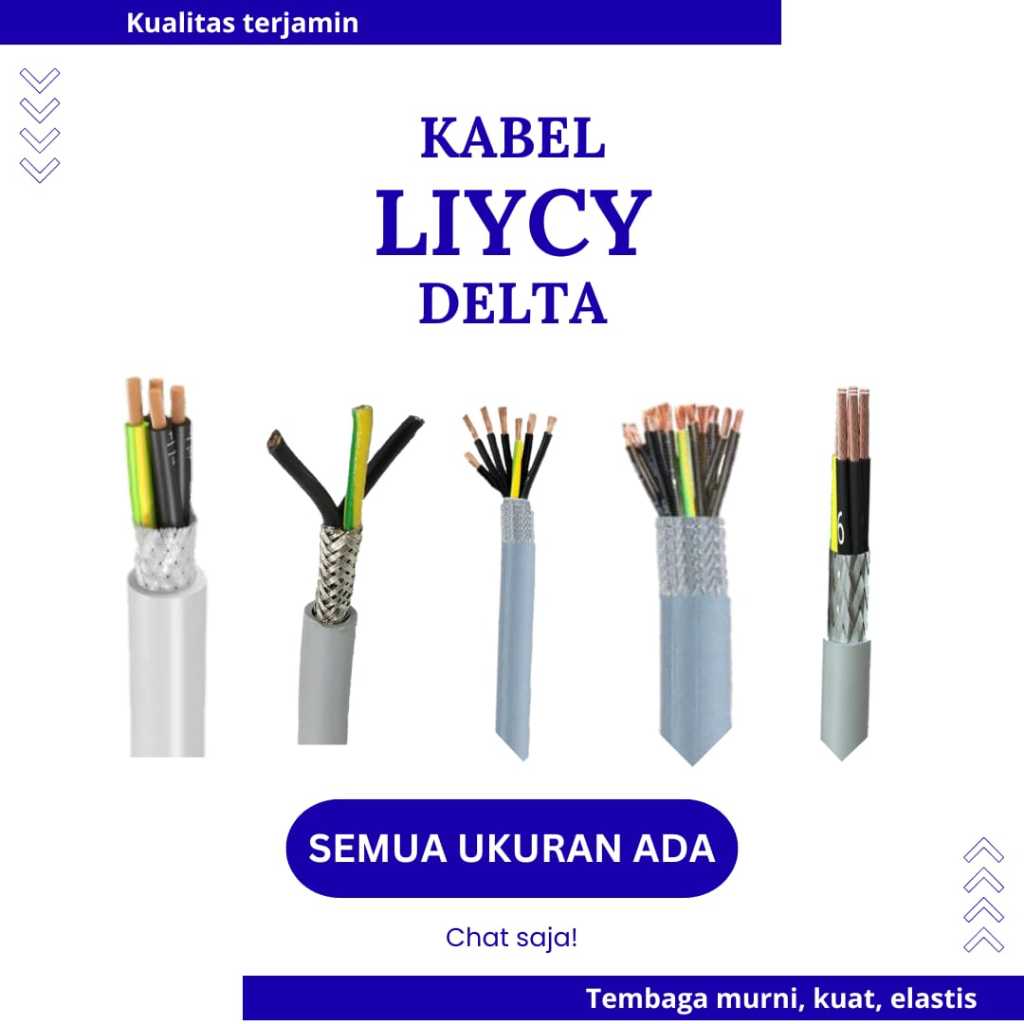 Jual Kabel Screen LIYCY-JZ 4x4 mm2 / LIYCY-JZ 4x4 / LIYCY-JZ 4 x 4 mm2 ...