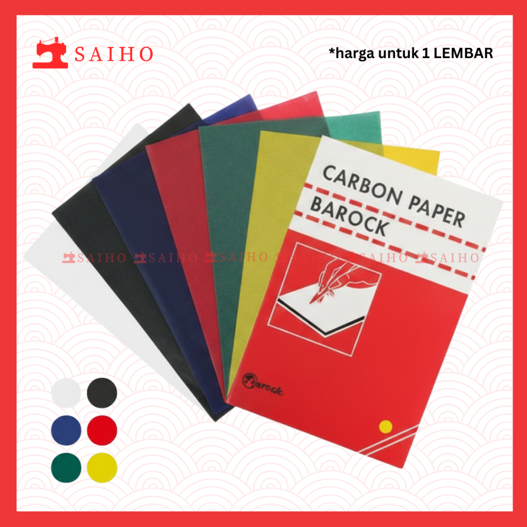 Jual Kertas Karbon / Carbon Paper Jahit BAROCK | Shopee Indonesia