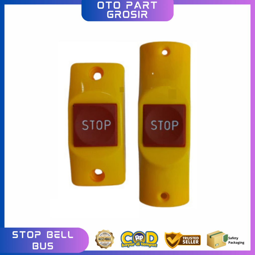 Jual Tombol Bell Bus / Push Button Panel/Tombol stop bus merk HAND&STAR ...