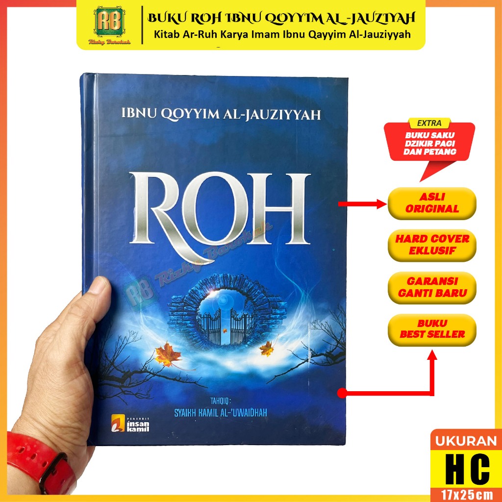 Jual Buku Roh, Terjemahan Kitab Ar Ruh Penulis Ibnu Qayyim Al-Jauziyah ...