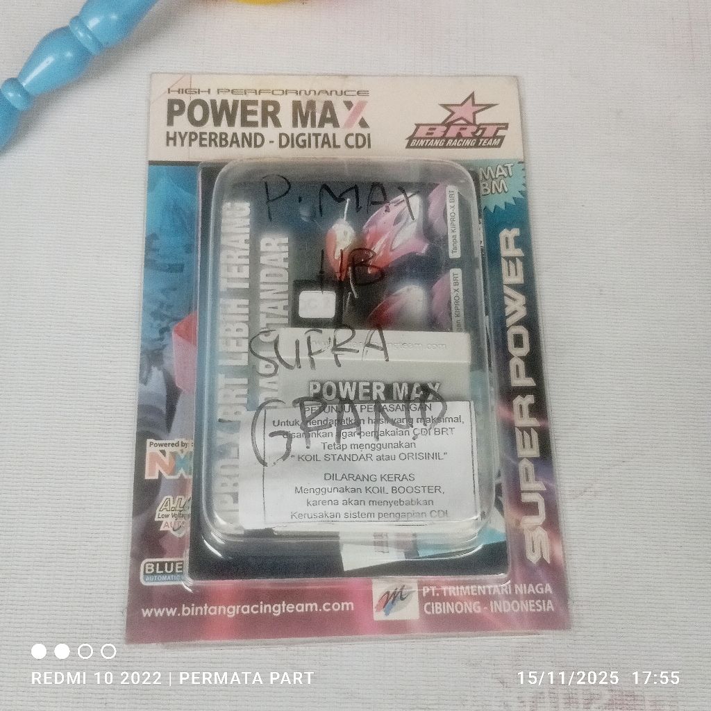 Jual cdi BRT racing power max hyperband type AC honda astrea grand ...