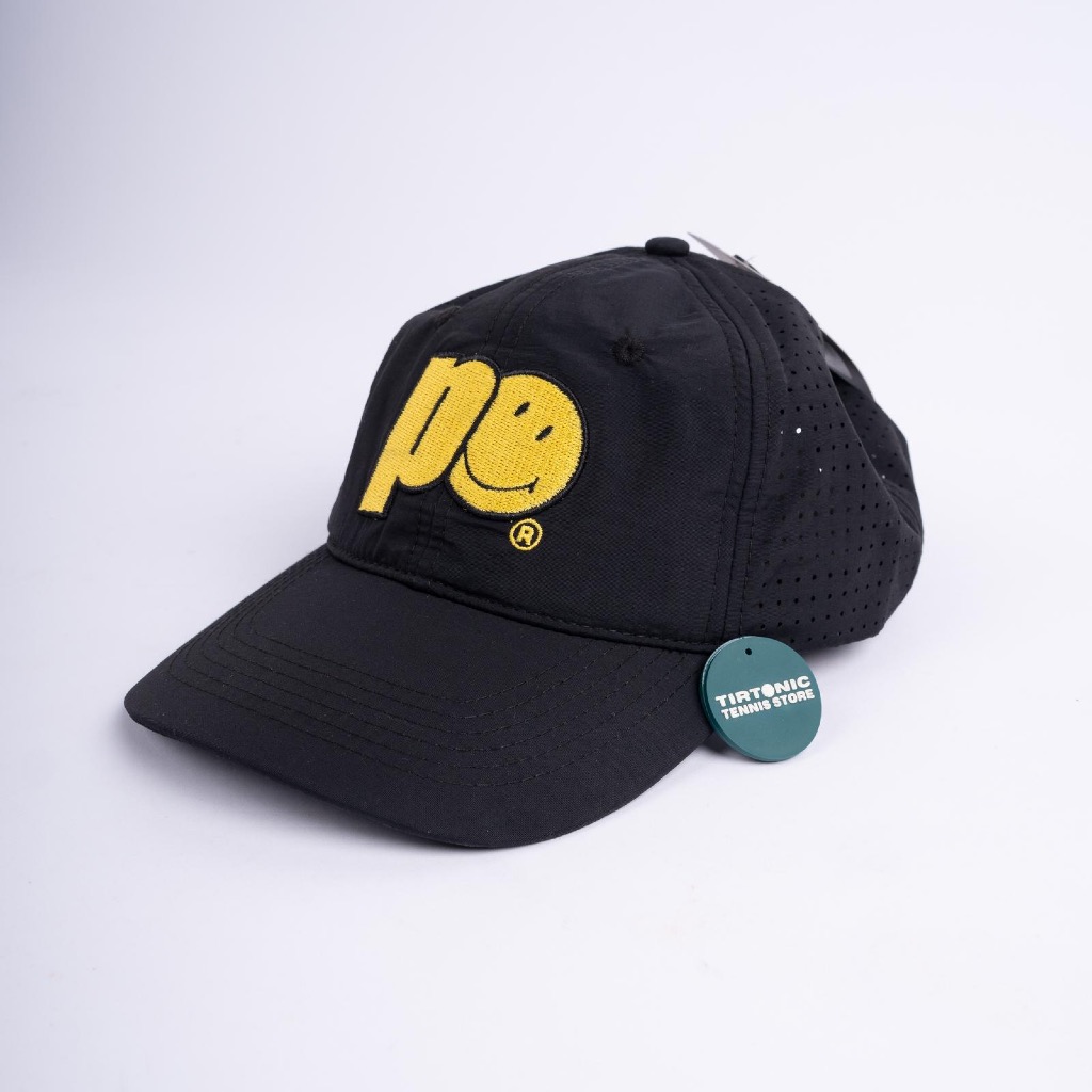 Jual Topi Tenis Prince X Smiley Performance Bob Black Tennis Cap BNWT ...