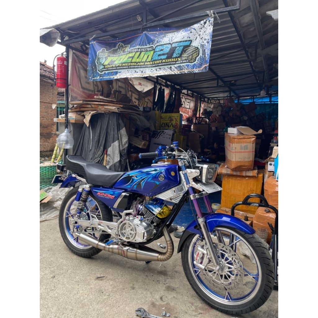 Jual MOTOR RX KING S STYLE Bleyer full speak hedon | Shopee Indonesia
