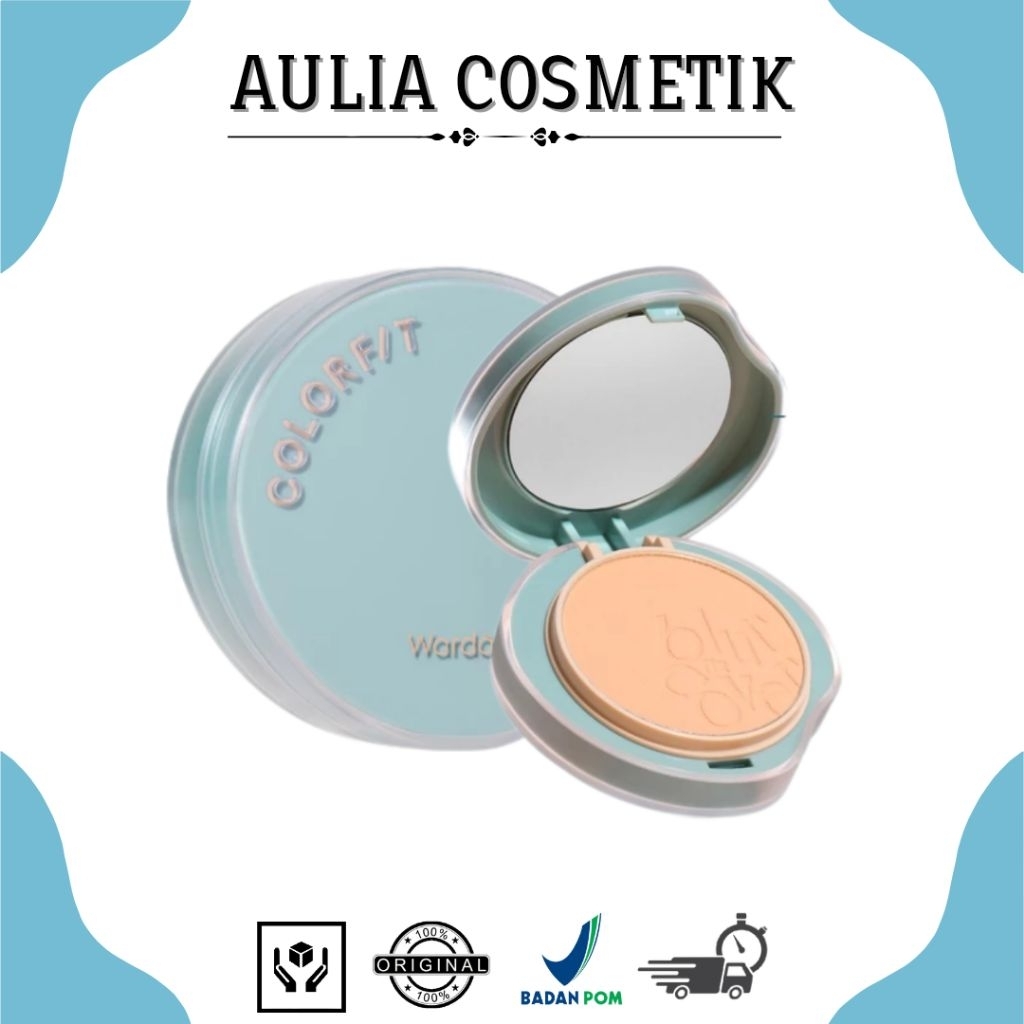 Jual WARDAH Colorfit Velvet Powder Foundation Series | Shopee Indonesia