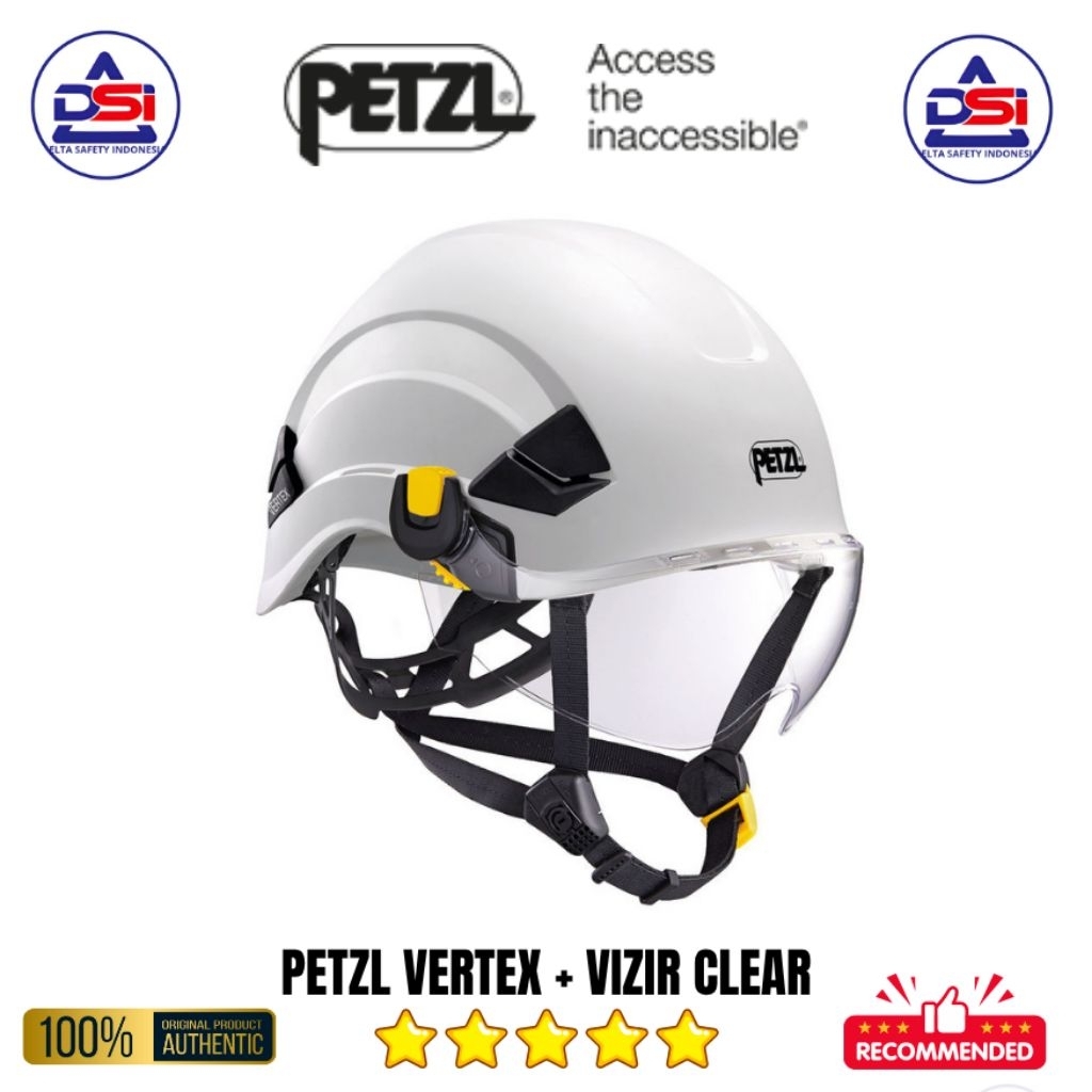 Jual Petzl Helmet Vertex + Vizir Clear Set Lengkap Original Petzl ...