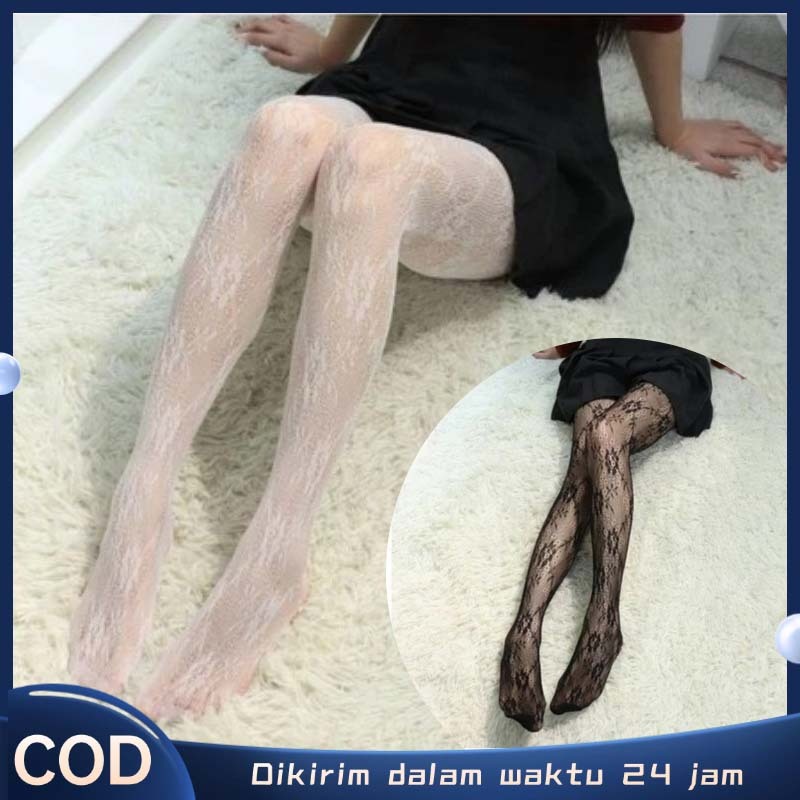 Jual Stocking Motif Bunga Stocking Untuk Bunga Stocking Putih Pantyhose ...