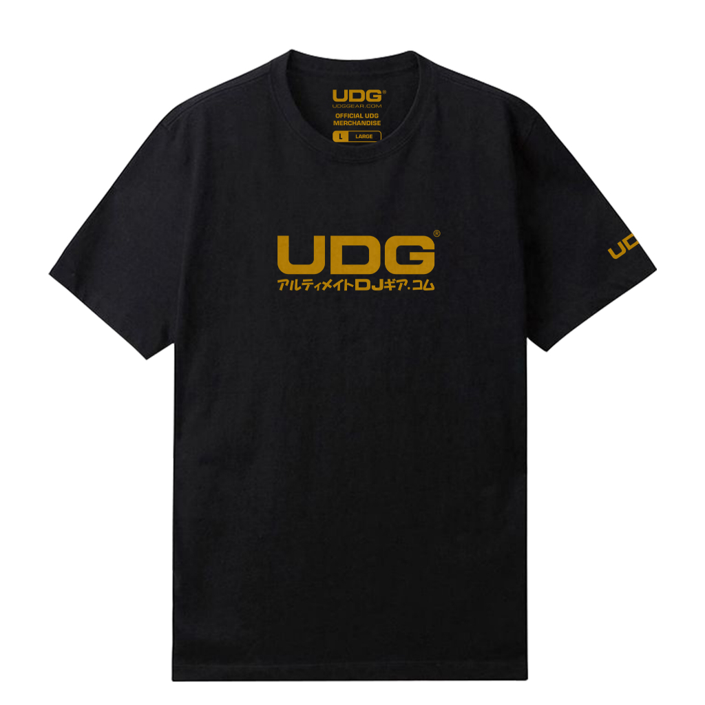 Jual UDG T-Shirt Japanese Text Logo | UDG GEAR Logo | Shopee Indonesia