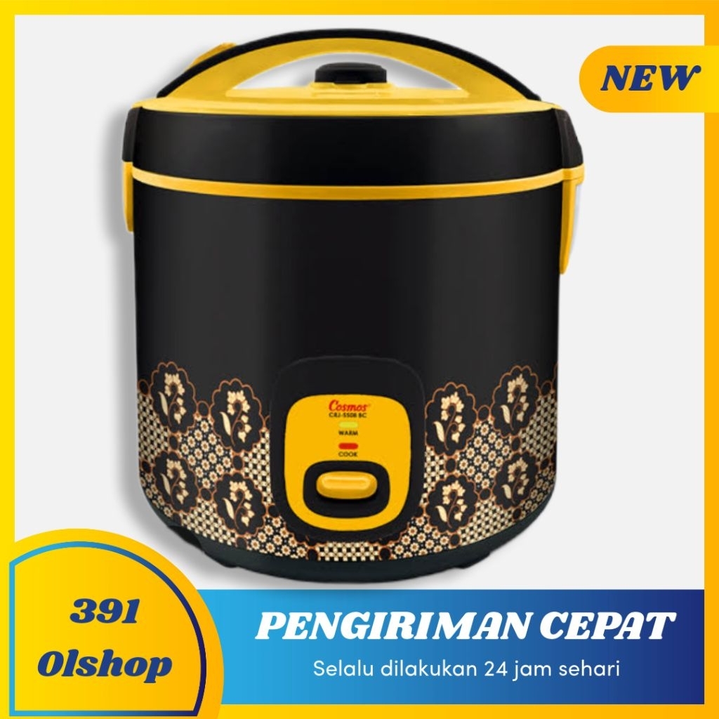 Jual Promo New COSMOS Rice Cooker 2.5 Liter Batik Series CRJ-5508 BC ...