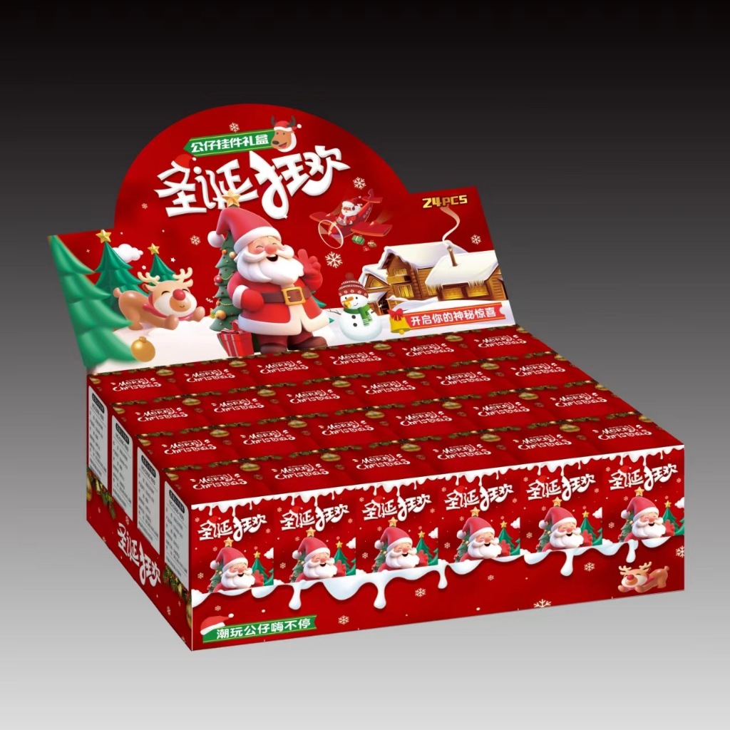 Jual blind box Christmas , kado Christmas gantungan kunci Christmas ...