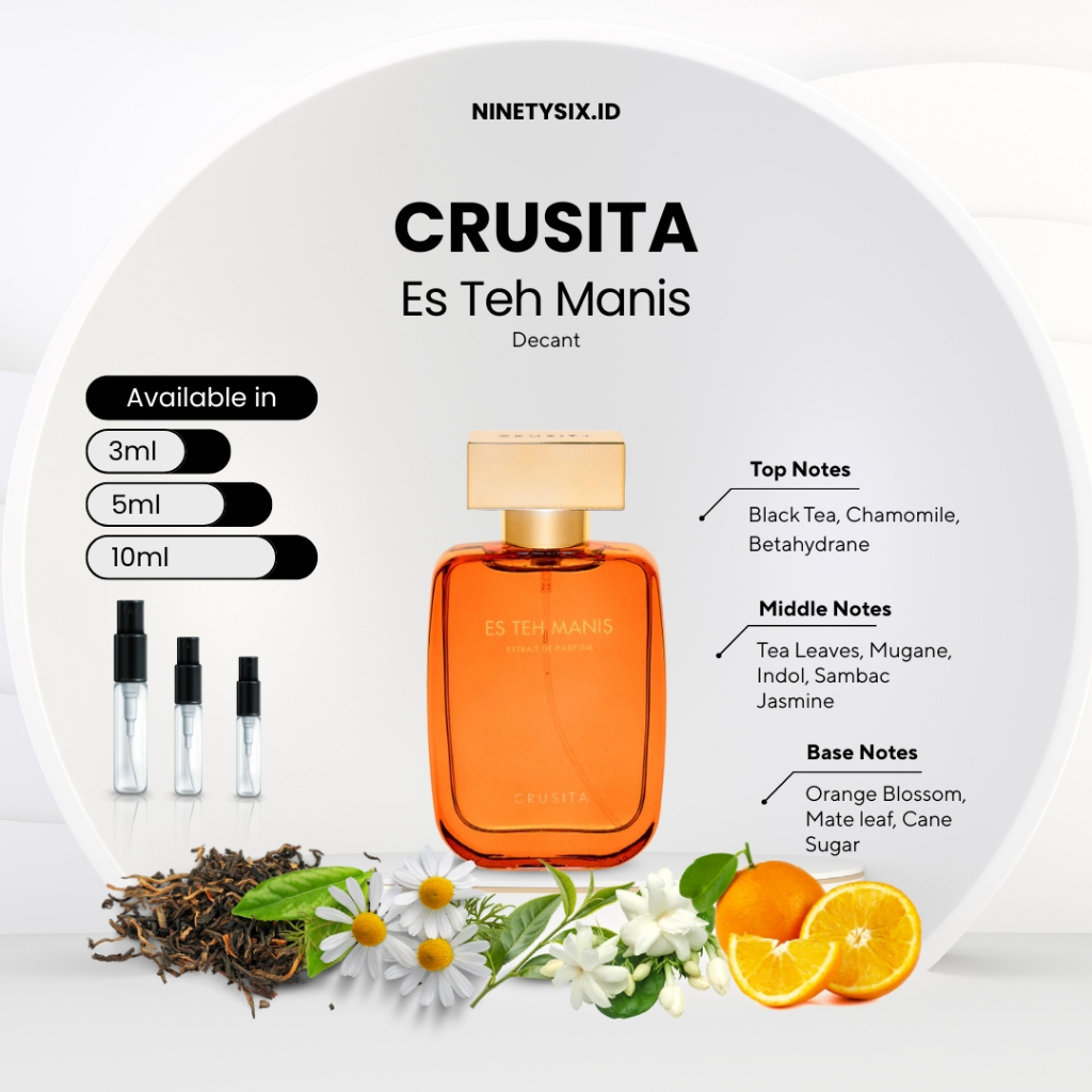 Jual Decant Parfum Crusita Es Teh Manis 3ml 5ml 10ml | Aroma Manis ...