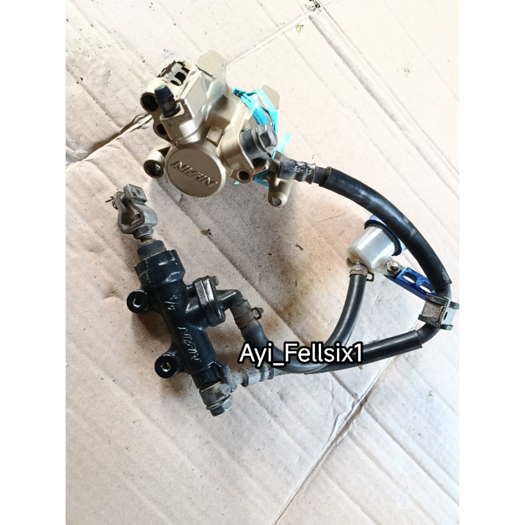 Jual kaliper set master rem belakang honda supra gtr 150R | Shopee ...