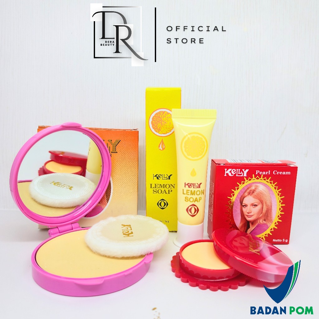 Jual Paket 3 IN 1 Kelly Kosmetik - Kelly Cream 5 gr - Beauty Powder 22 ...