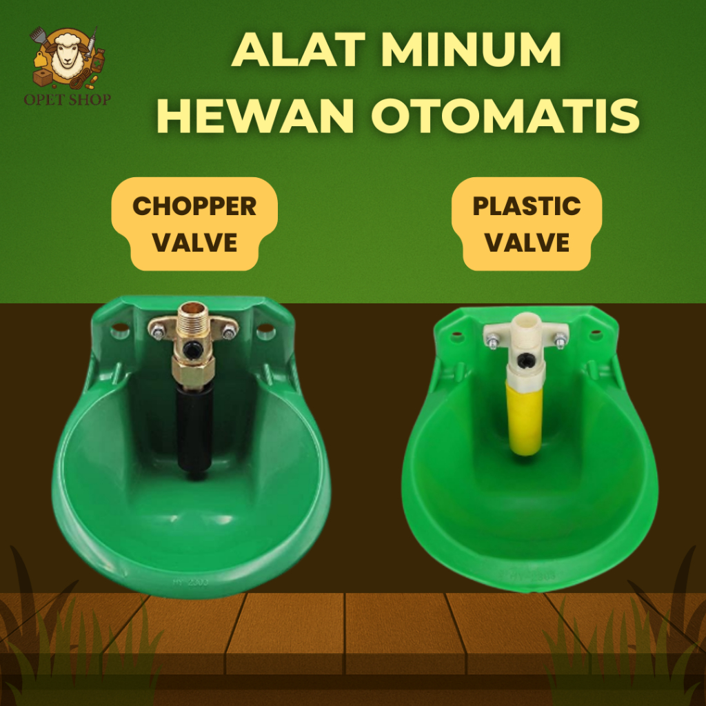 Jual BOWL VALVE CHOPPER Tempat Minum Kambing Otomatis Kuningan | Shopee ...
