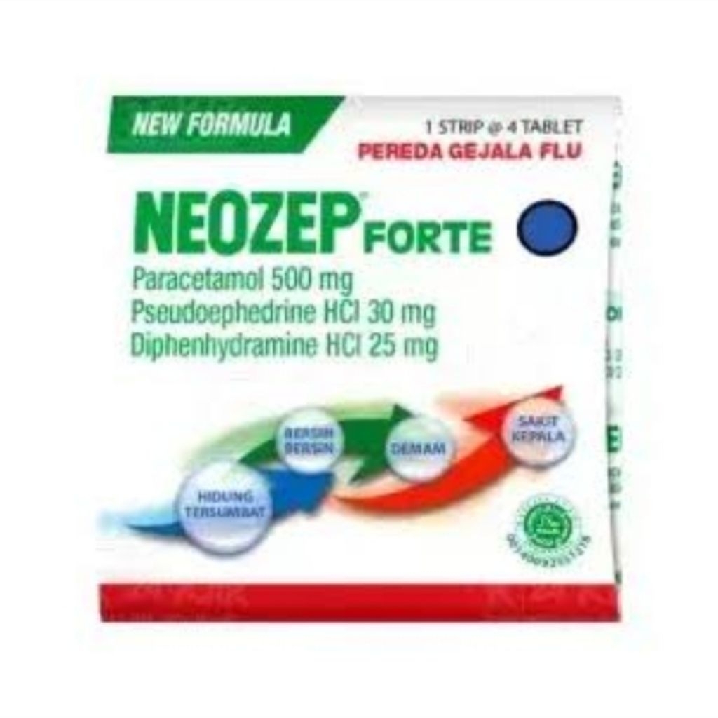 Jual Neozep Forte Tablet – Obat Flu Pilek Dewasa – Meredakan Hidung ...