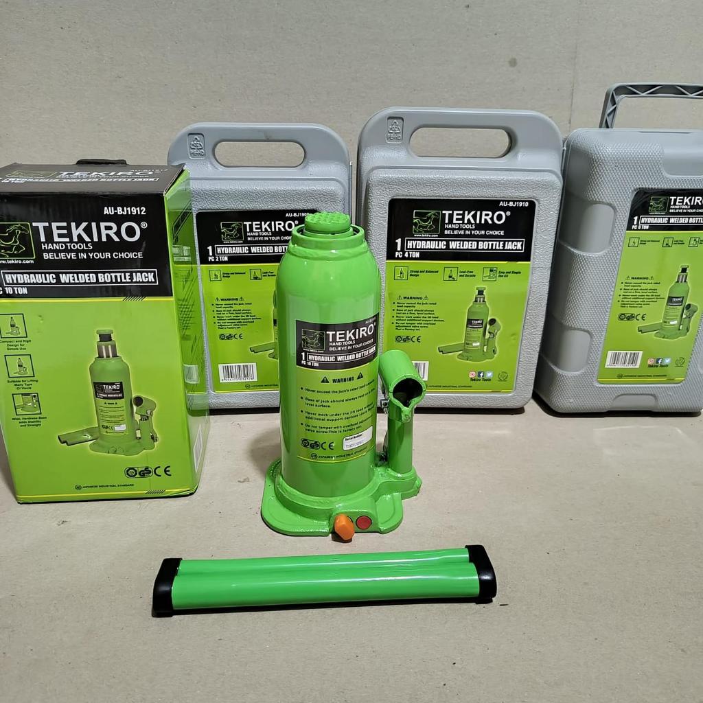 Jual TEKIRO DONGKRAK BOTOL 2, 4, 6 TON / TEKIPO HYDRAULIC BOTTOL JACK ...